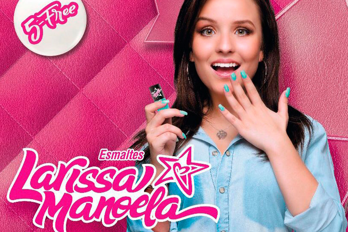 Testando os Esmaltes Larissa Manoela 5-free | Viciadas em Esmaltes
